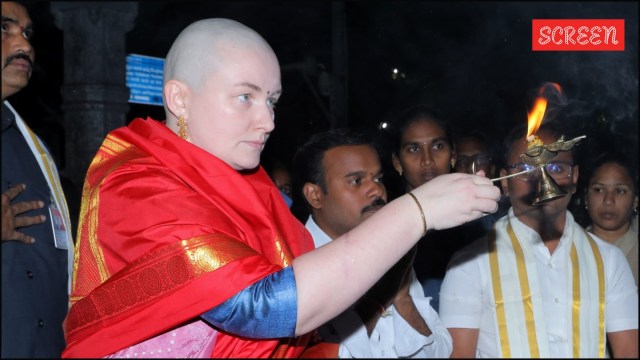 Pawan Kalyan’s wife Anna shaves off hair at Tirupati after their son ...
