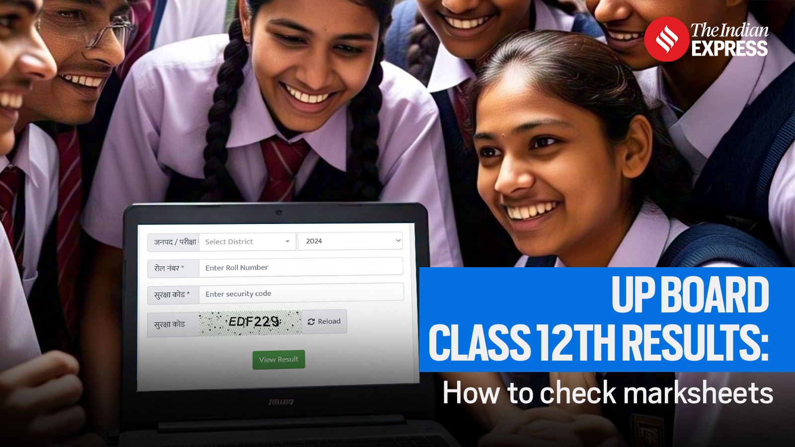 Upresults.nic.in, UP Board UPMSP 12th Intermediate Result 2025 Direct ...