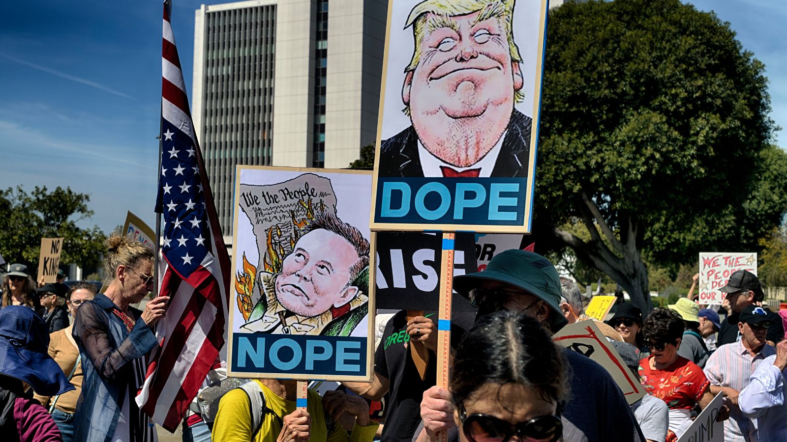 ‘Hands Off!’ protests against Trump, Musk planned across US | World ...