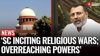 Bjp mp nishikant dubey slams supreme court says inciting religious war overstepping limits-The ...