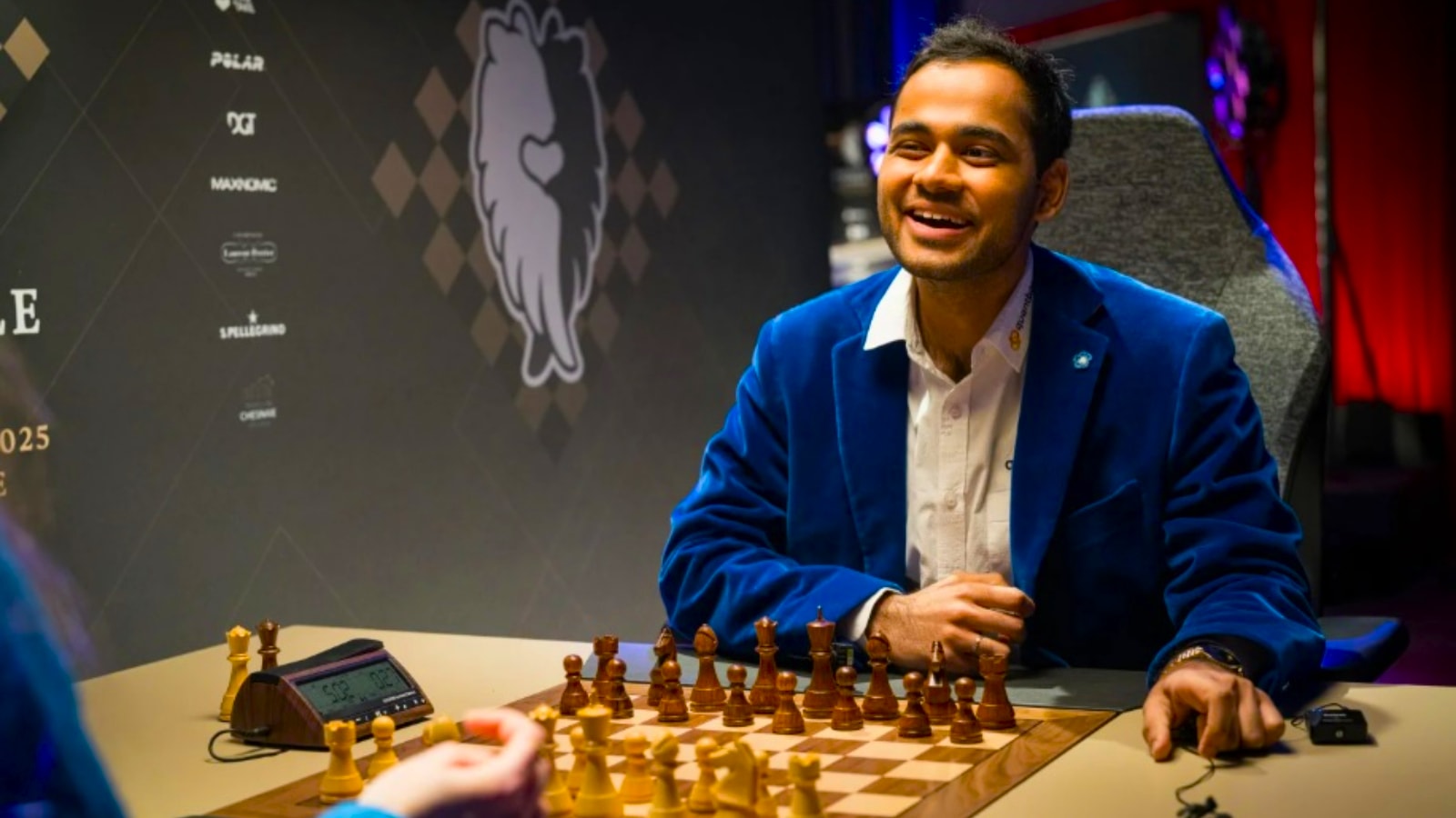 Freestyle Chess: Arjun Erigaisi defeats Maxime Vachier-Lagrave in game ...
