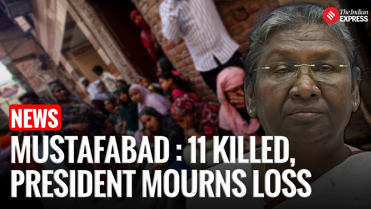Delhi news 11 dead in mustafabad building collapse president murmu ...