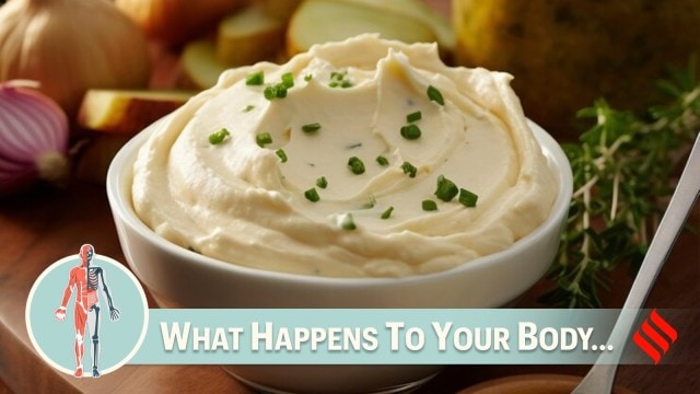 What happens to the body when you have raw-egg mayonnaise?