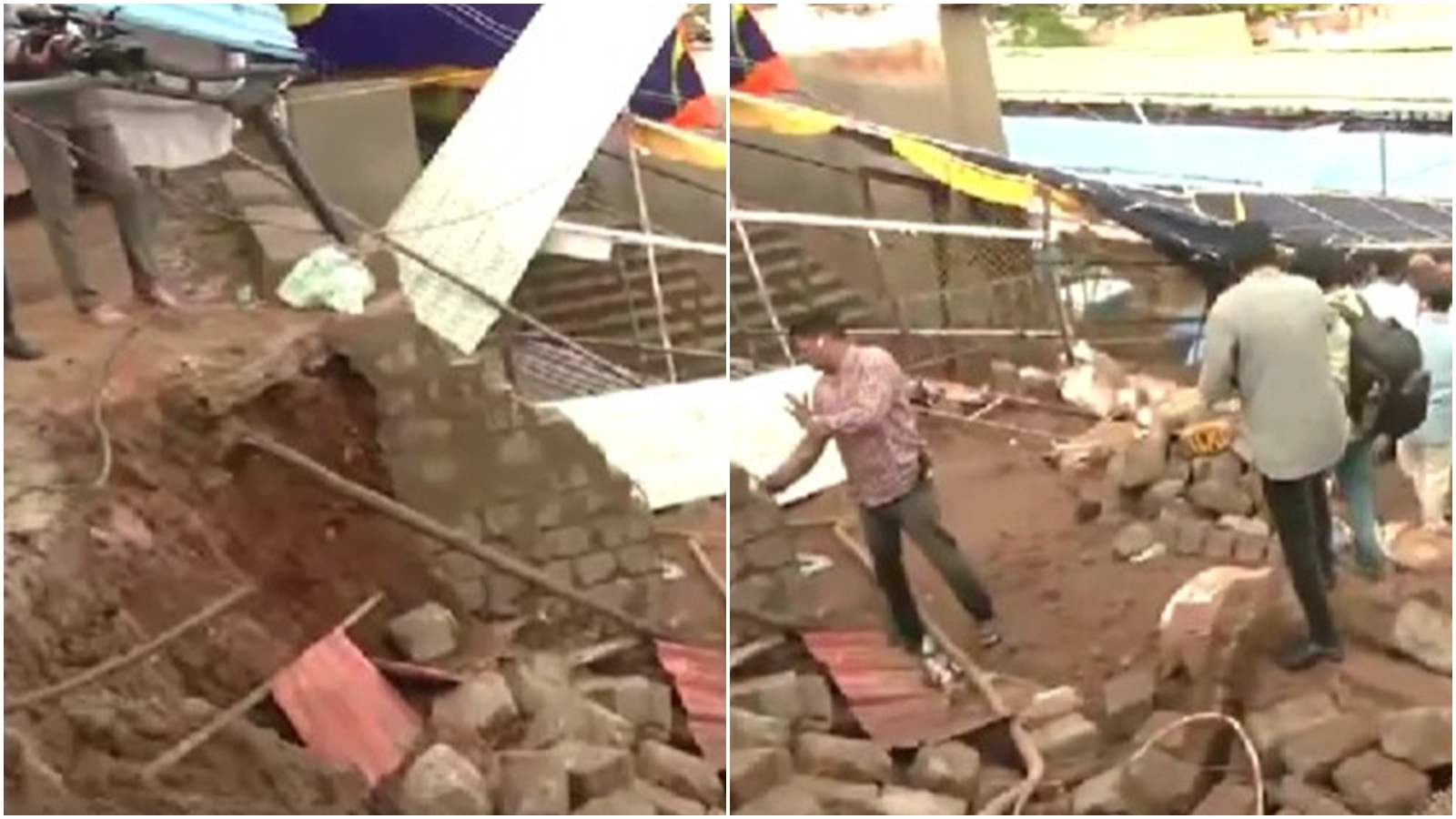 Temple Wall Collapse: Seven killed after newly constructed wall ...