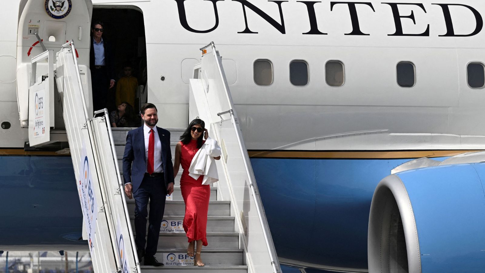 US V-P JD Vance arrives in India, to hold talks with PM Modi amid US ...