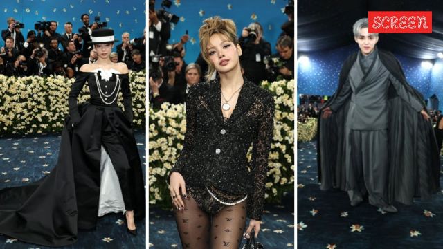 Met Gala 2025: BLACKPINK’s Jennie, Lisa, Rosé and SEVENTEEN’s S.Coups nail black dandyism theme ...