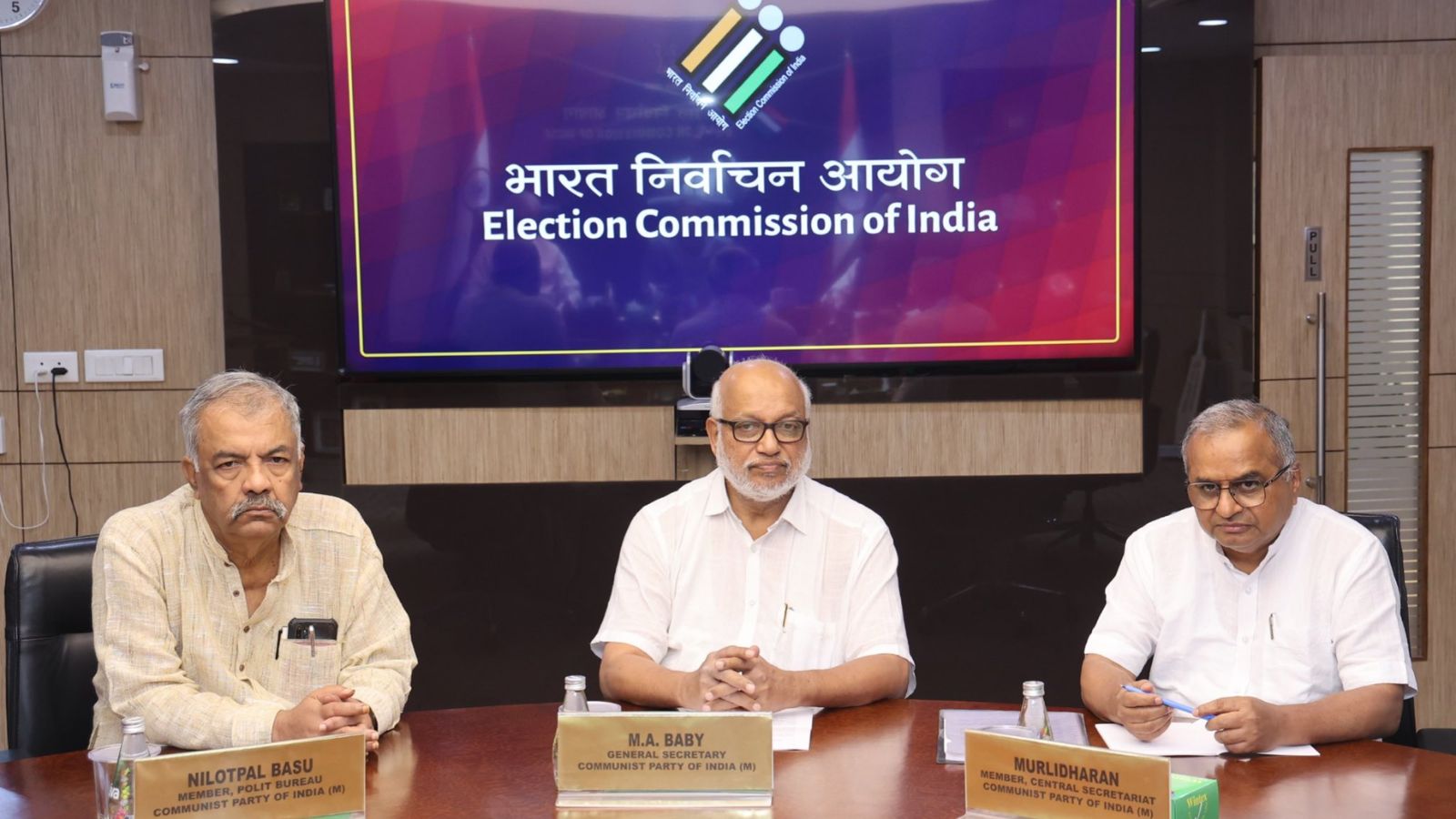 CPI(M) meets EC, flags opposition to simultaneous polls, seeks stronger ...