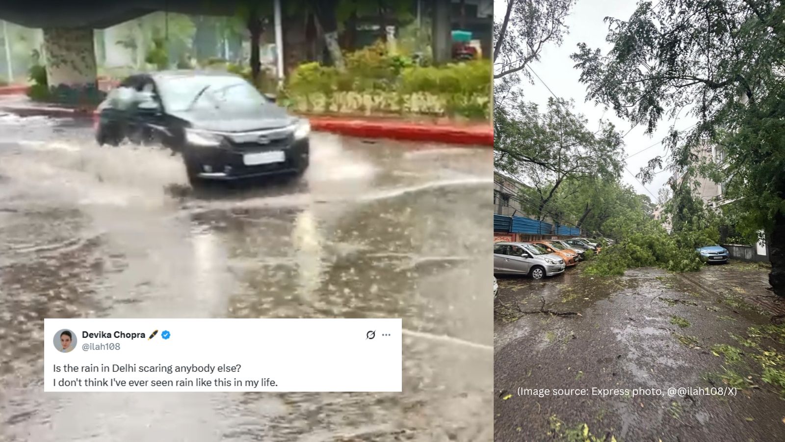 Heavy rains, thunderstorms soak Delhi NCR; memes and videos flood ...