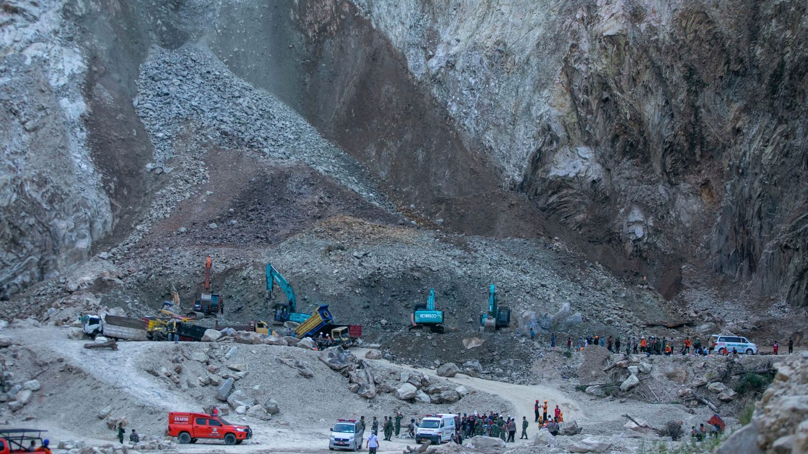 Rock collapse at Indonesia quarry kills at least 10 people | World News ...