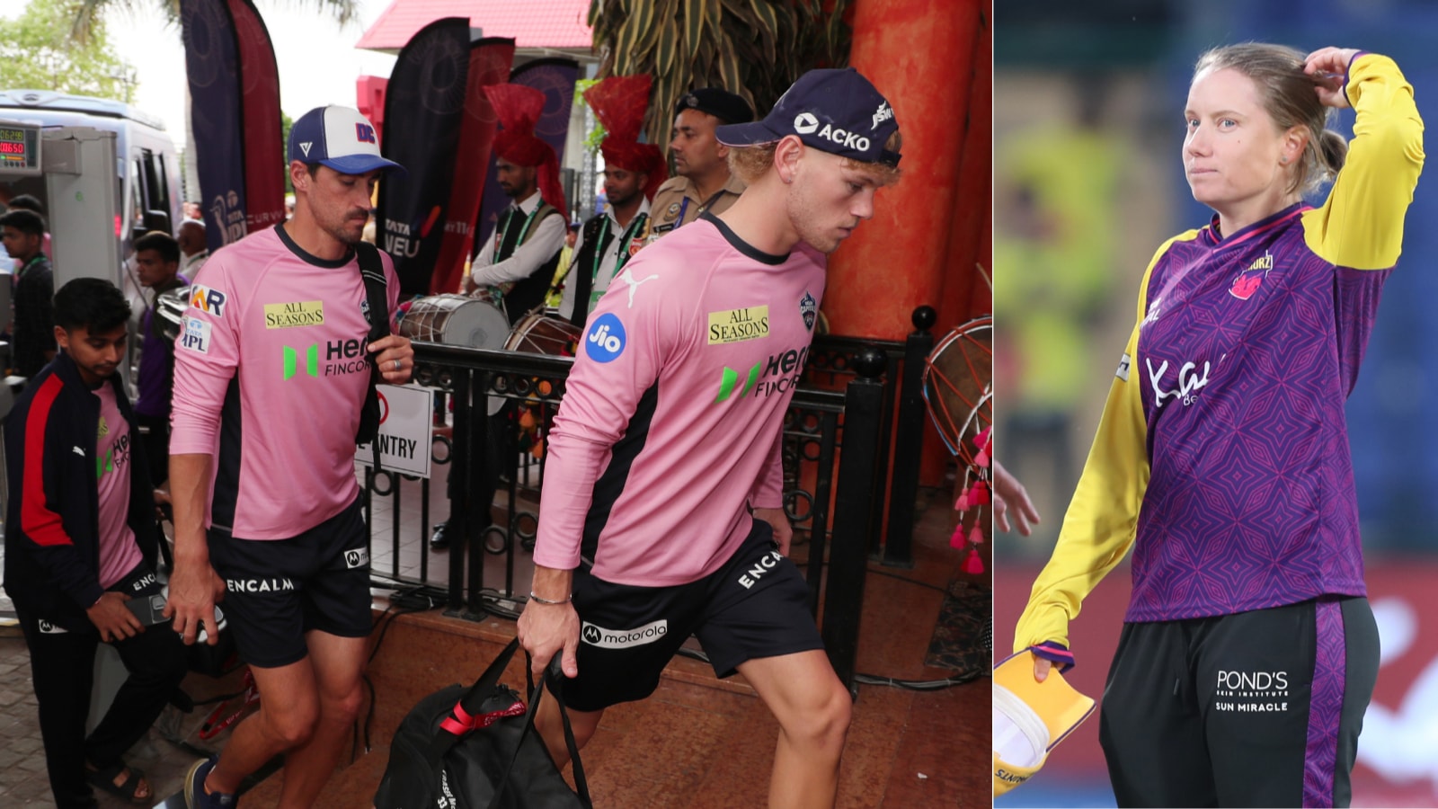 'Rammed into vans and taken to hotel... madness': Alyssa Healy recalls ...