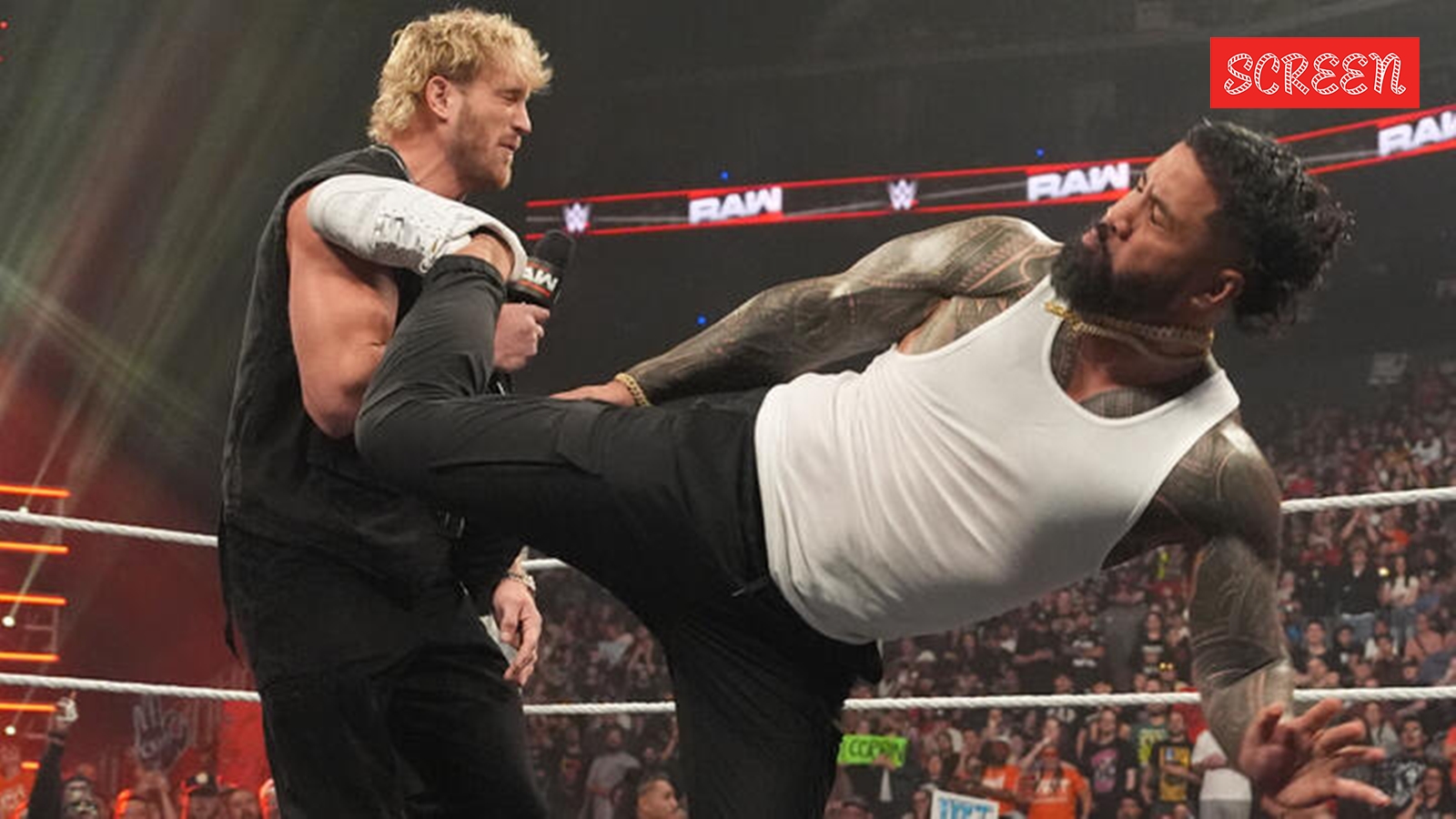 WWE Raw: Logan Paul feels the ‘yeet,’ as Jey Uso hits him with a ...