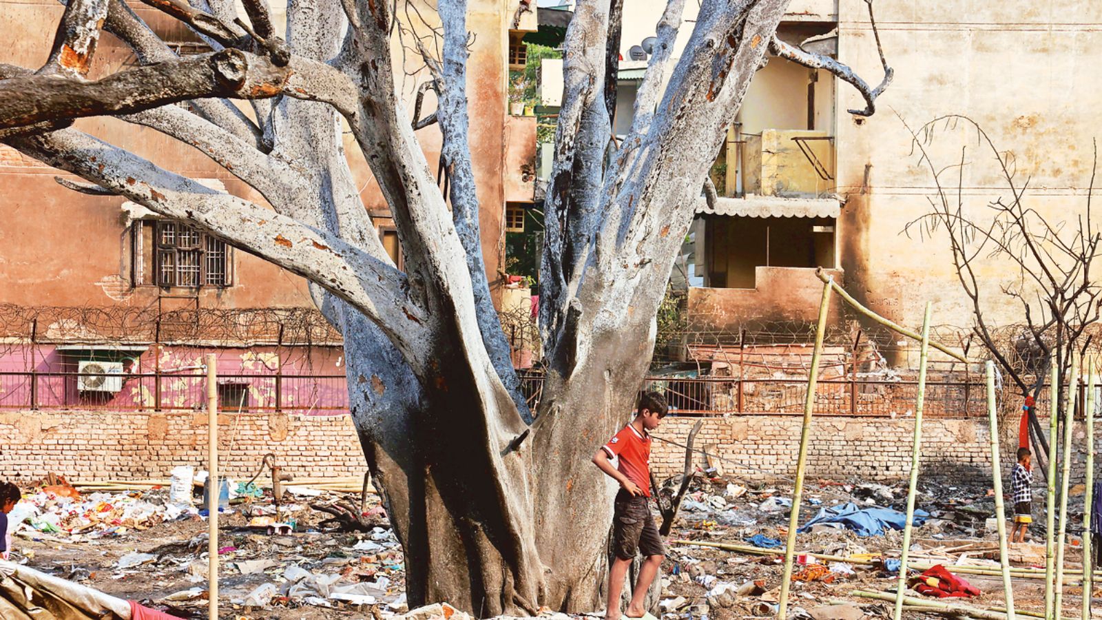 ‘Fire took everything… then DDA came with bulldozers & razed what was ...