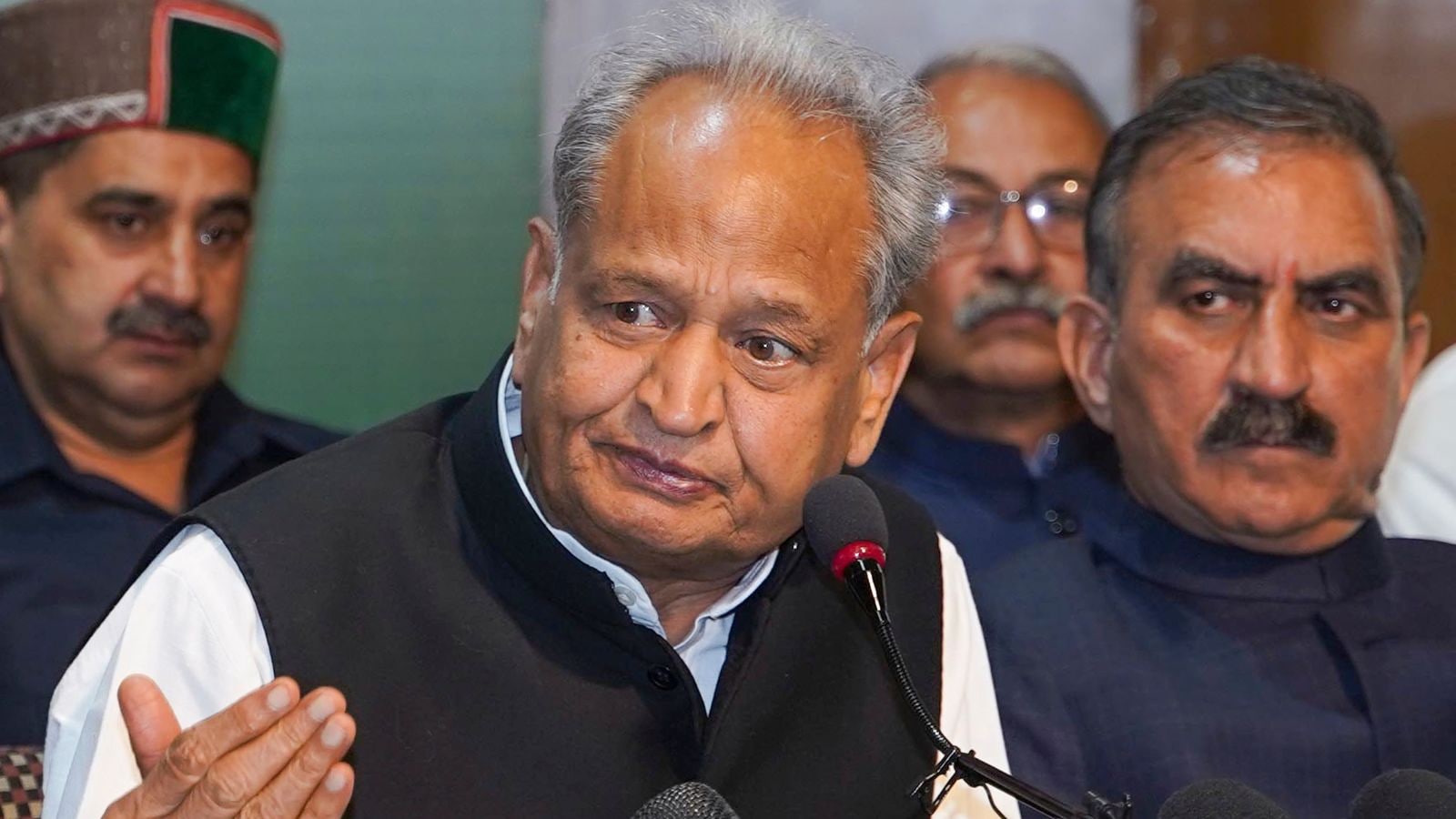 ‘No date for six months’: Ashok Gehlot slams BJP govt over delay in ...