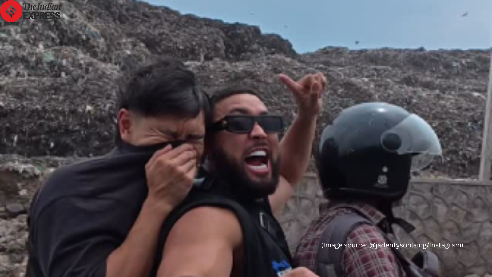 Australian travel vlogger nearly vomits at Delhi’s ‘garbage mountain ...
