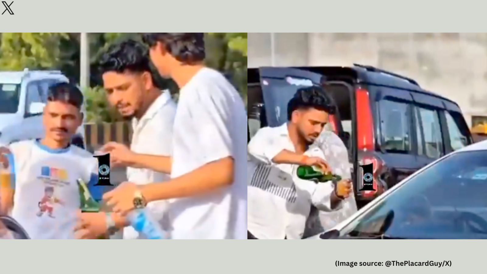 Rajasthan influencers hand out beer to commuters, viral video sparks ...