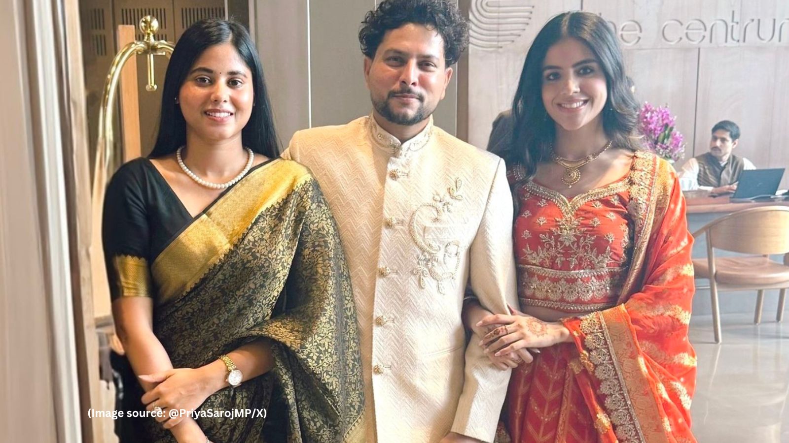 Kuldeep Yadav gets engaged, introduces fiancée Vanshika at private ceremony | Trending News ...