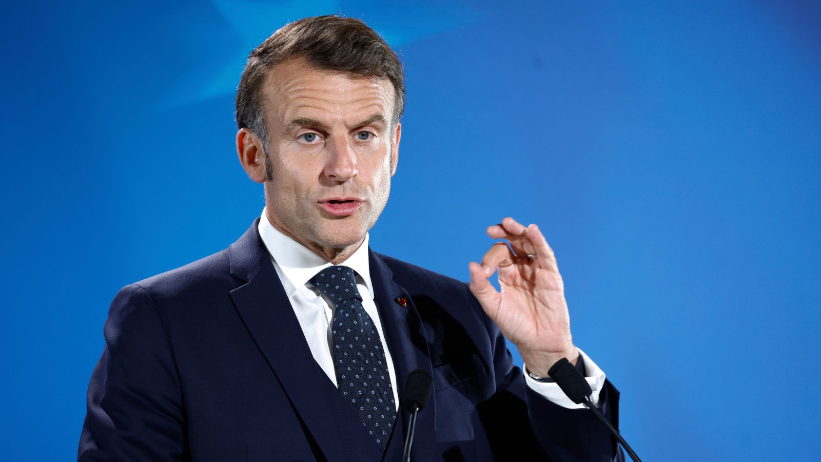French President Macron says France will recognize Palestine as a state