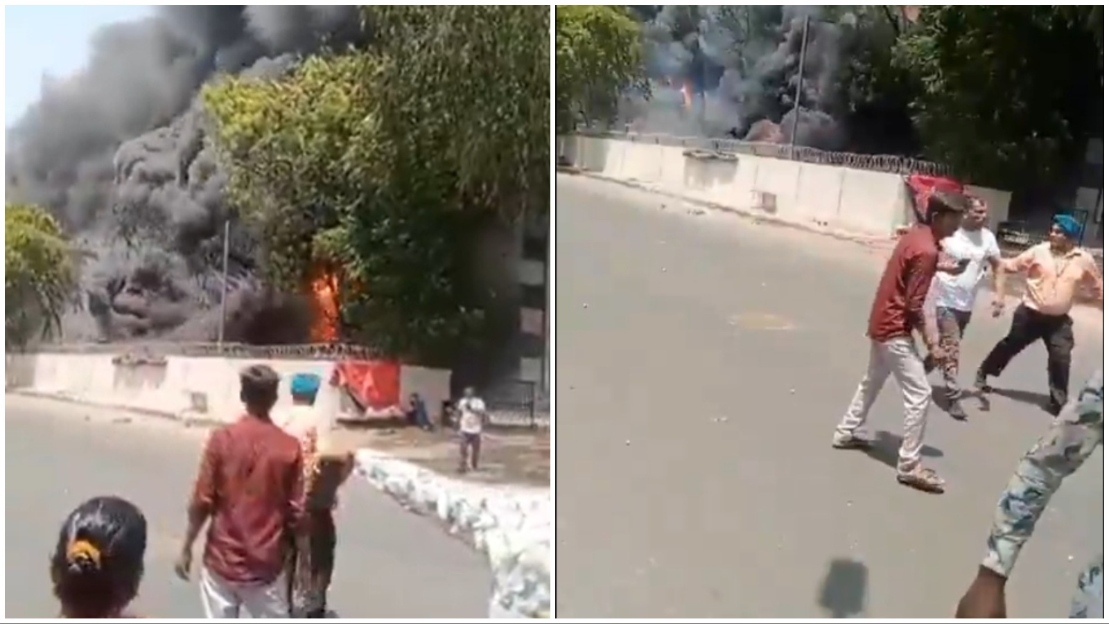 Video shows lone survivor of Air India crash emerging from wreckage