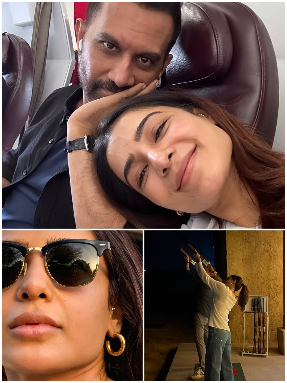 Samantha was on a vacation with Raj Nidimoru?