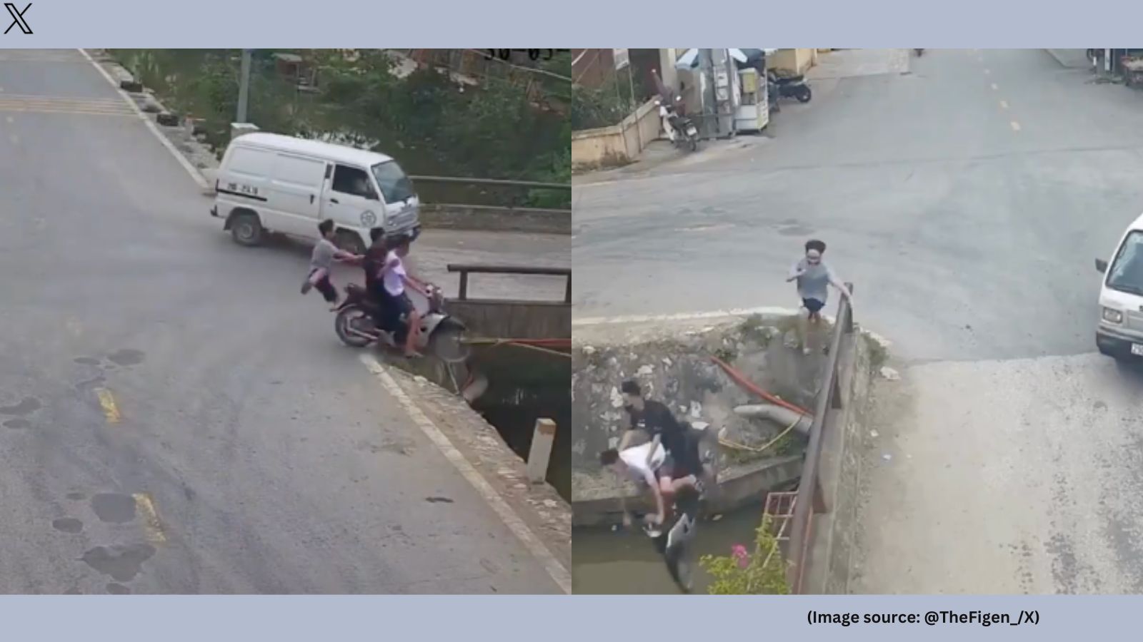 ‘Tom Cruise’s stunt double?’: Man narrowly escapes bridge accident in ...