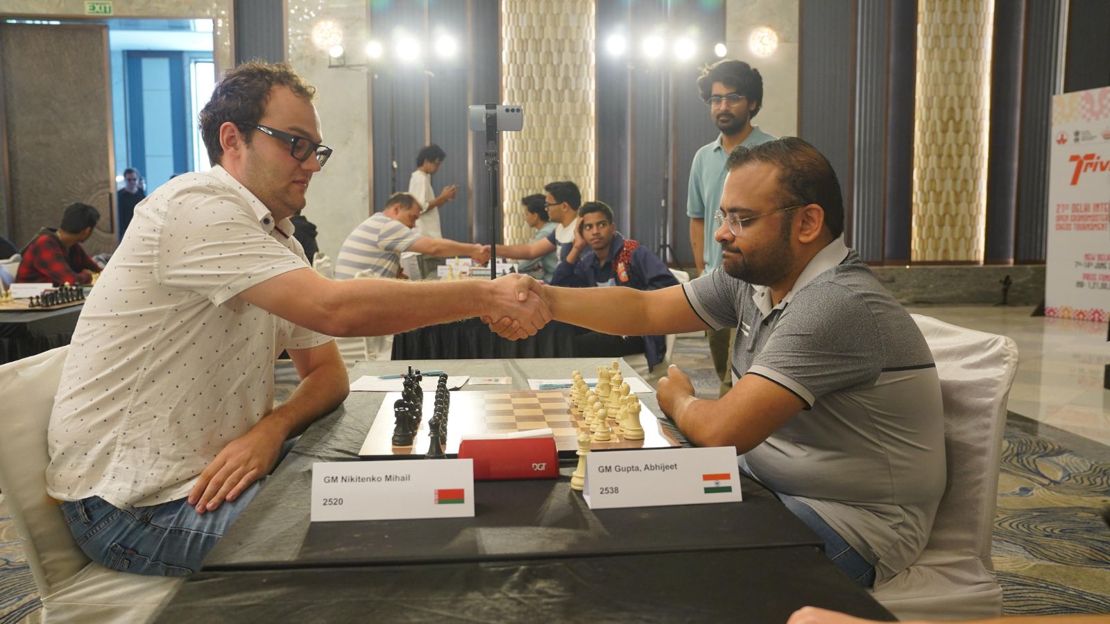 Delhi Open Chess: GM Gupta beats Nikitenko to head into final round ...