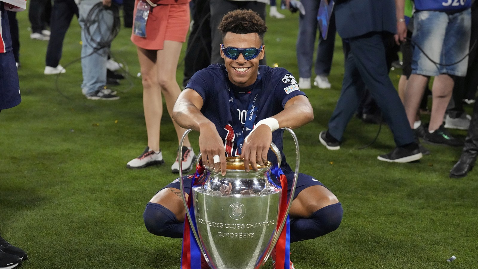 Who is Desire Doue – the star in PSG’s Champions League win? Neymar fan ...