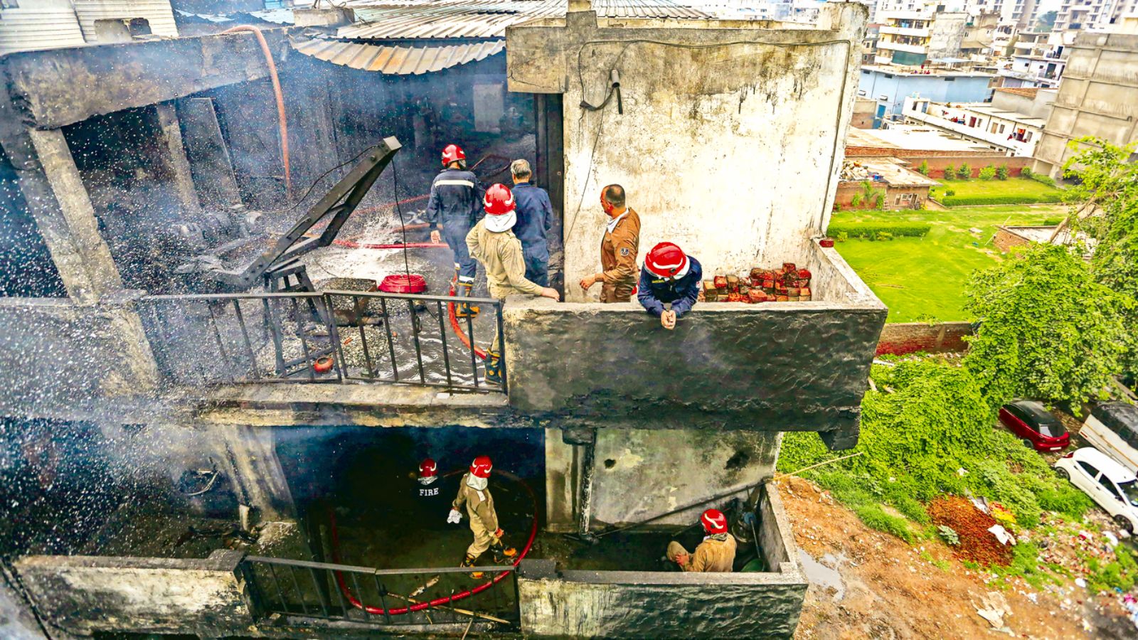 Four killed in Delhi factory fire: DNA samples taken to identify ...