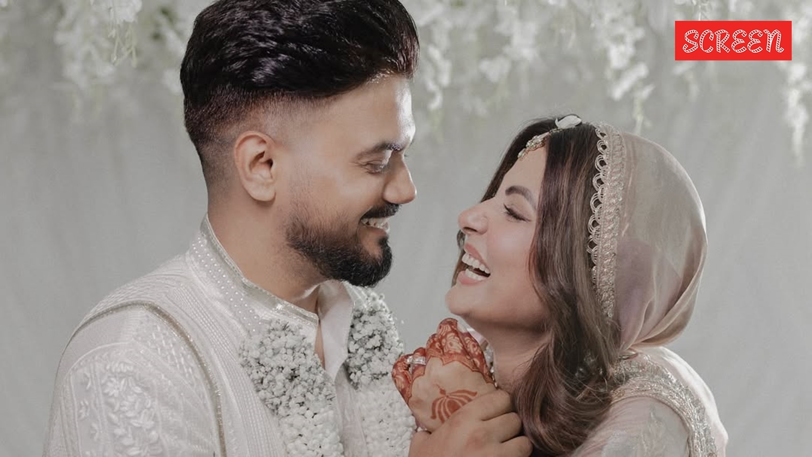 Hina Khan and Rocky Jaiswal tie the knot after being together for 11 ...