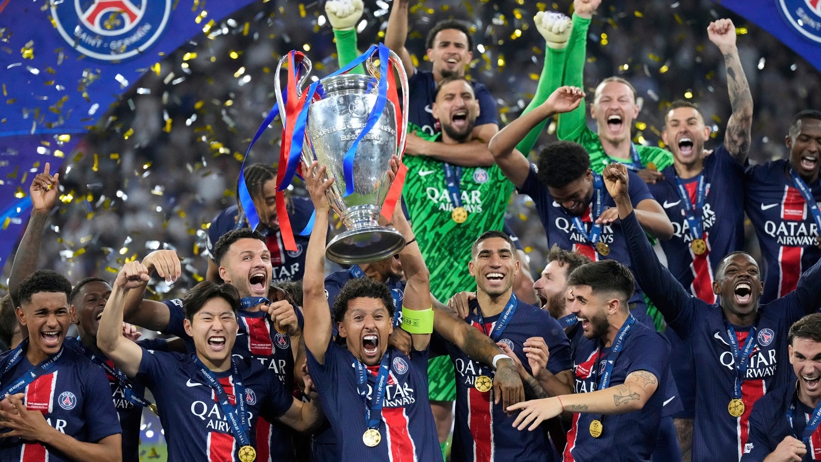Paris Saint-Germain routs Inter Milan 5-0 to win Champions League for ...