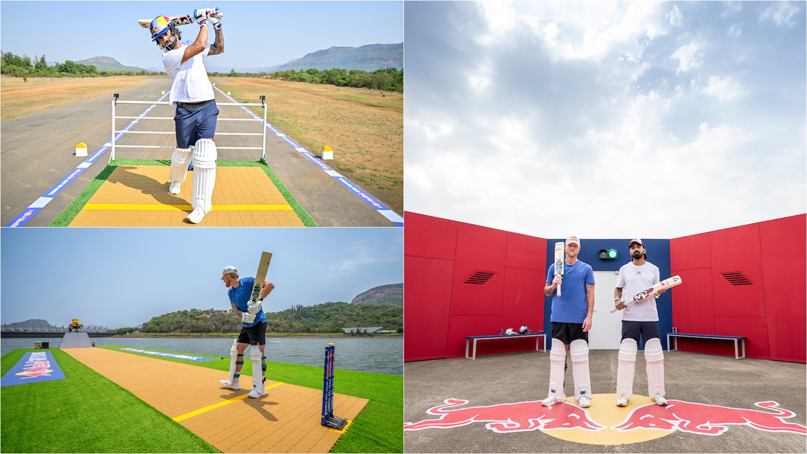 How KL Rahul, Ben Stokes warmed up with Extreme Cricket challenge ...