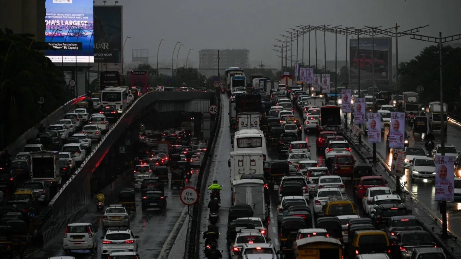 NCP Foundation Day celebrations brings traffic on Pune-Bengaluru ...