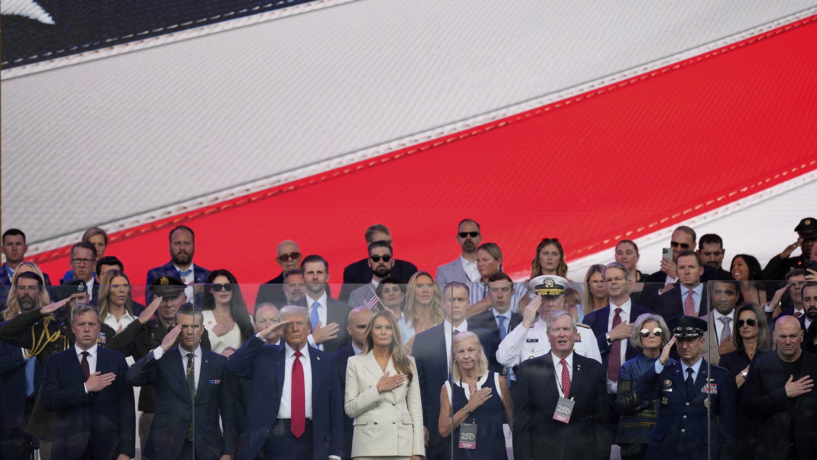 Trump addresses military parade as US Army celebrates 250th anniversary ...