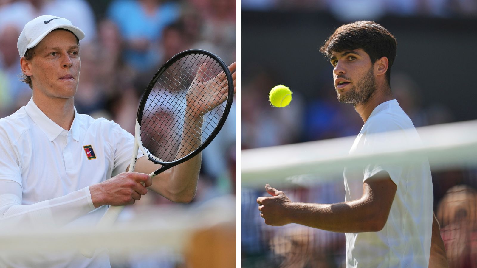 Carlos Alcaraz vs Jannik Sinner Wimbledon Men’s Singles Final 2025 Live ...