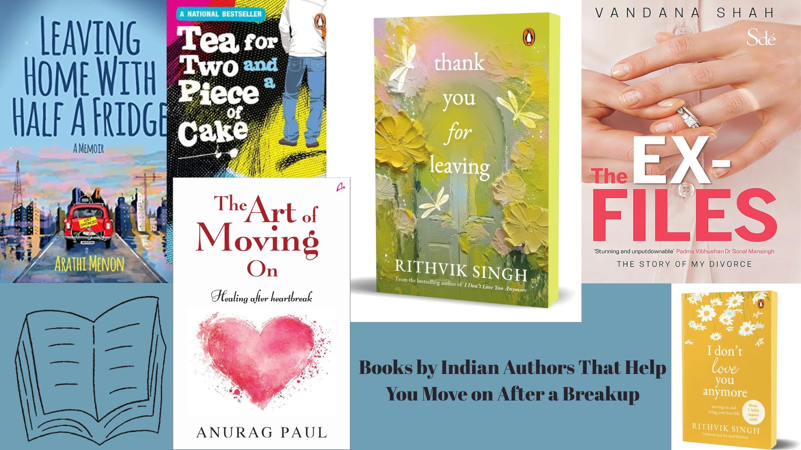 Heartbreak and healing: 6 books to help you move on after a breakup ...
