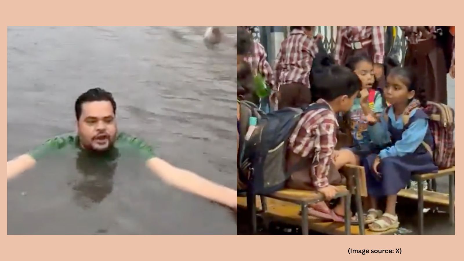 Heavy rain triggers mayhem in Delhi-NCR: Videos of flooded school ...