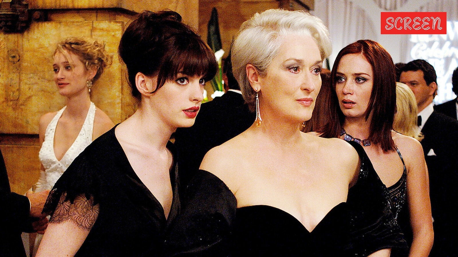 Anne Hathaway and Meryl Streep exude glam in leaked images from The ...