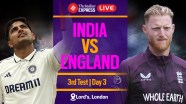 India Vs England 3rd Test Match Day 3 LIVE Cricket Score IND Vs ENG India Vs England 3rd Test Match Day 3 LIVE Cricket Score IND Vs ENG