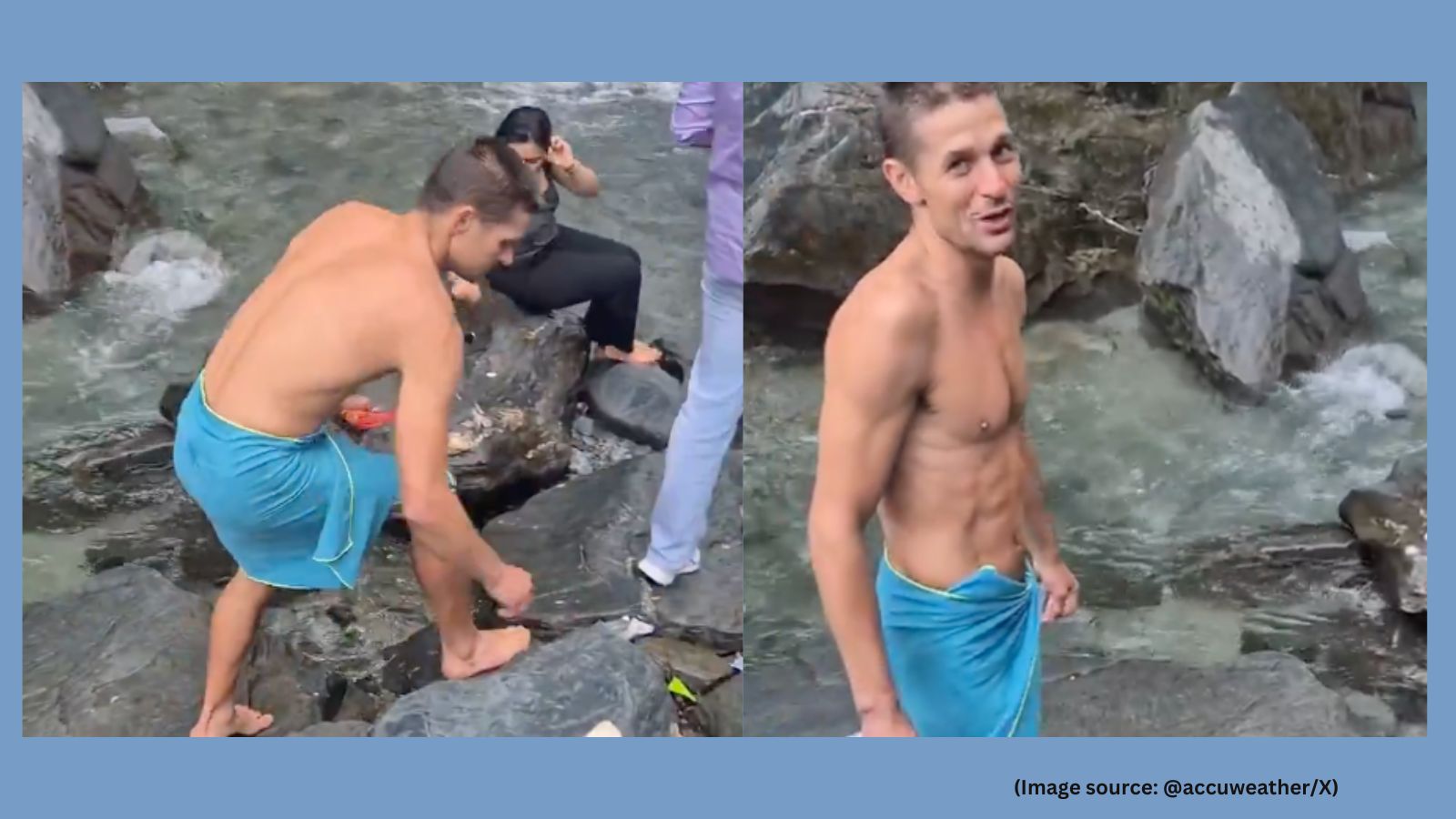 ‘I’ve no problem cleaning…’: Foreigner picks up trash near Himachal ...