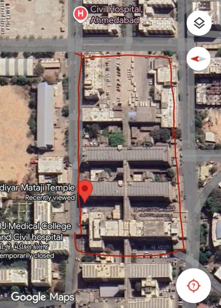 Construction of 1,800-bed hospital in Ahmedabad hits a wall of ‘faith ...