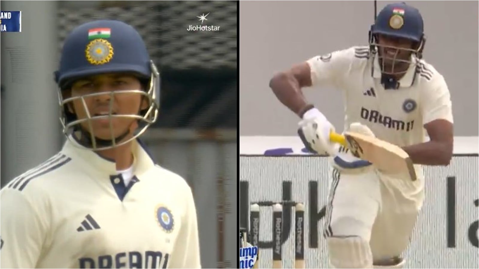 ‘Sai, ball jaane toh de yaar’: Yashasvi Jaiswal tells Sudharsan to check fielding positions ...