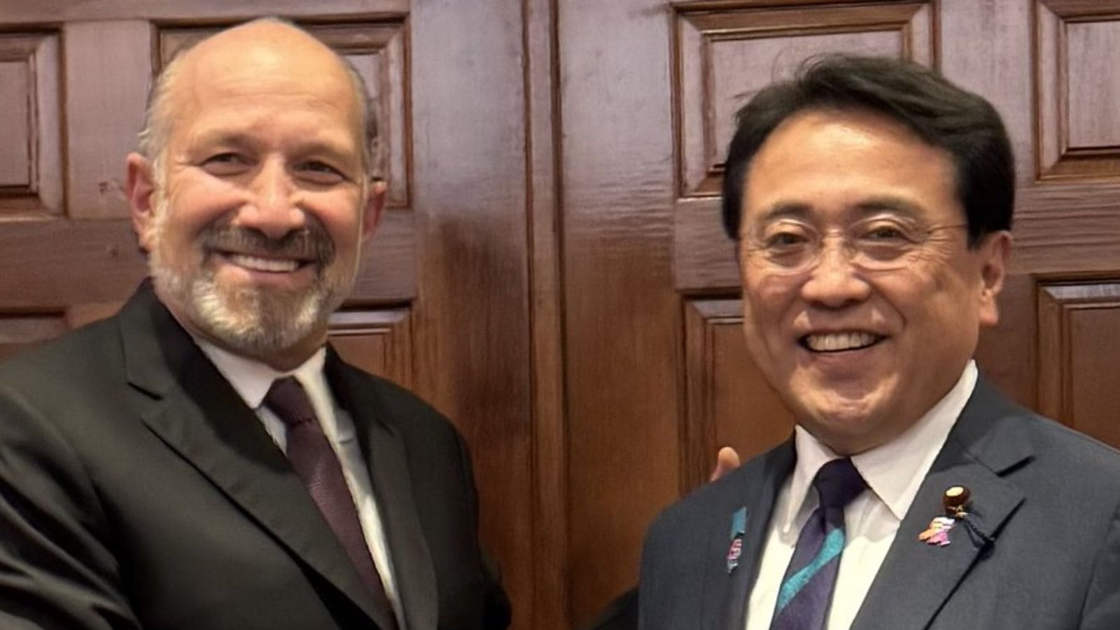 Japan tariff negotiator held “in-depth” talks with Lutnick, Japan ...