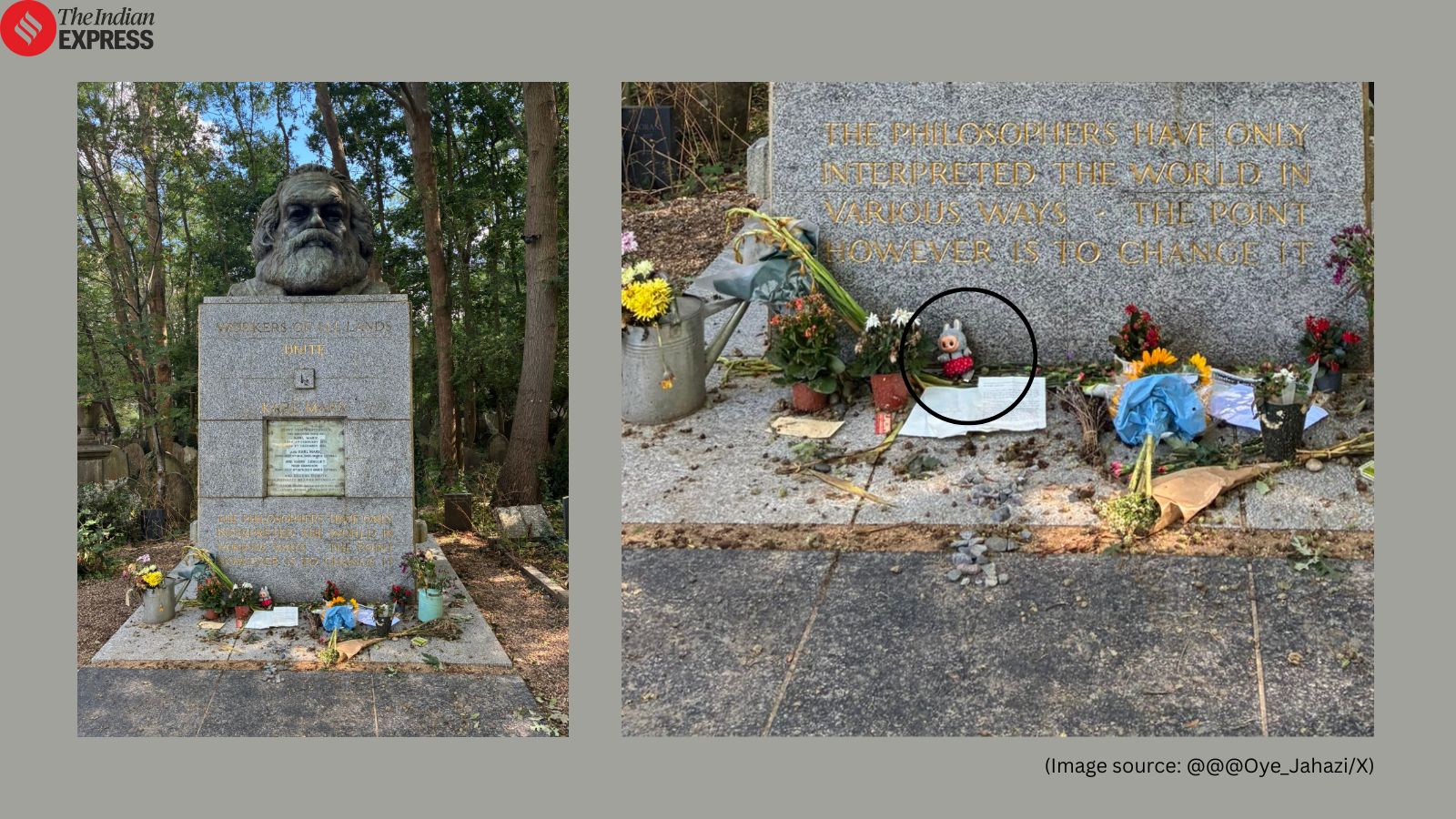 Karl Marx’s grave gets a Labubu toy, Internet says, ‘just as God ...
