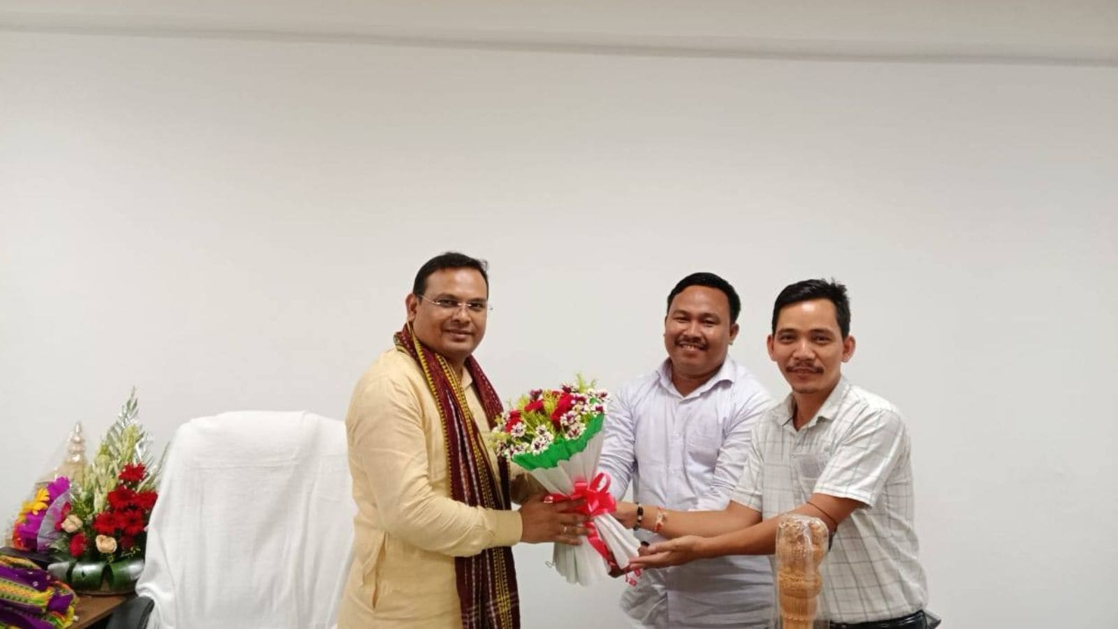 Newly inducted Tripura BJP Minister Kishor Barman gets Panchayat, Higher Education, and GA ...