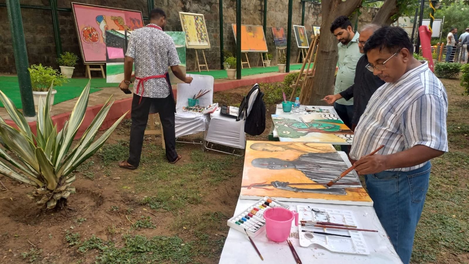 New open-air art gallery opens in Delhi’s Nehru Park to spotlight ...
