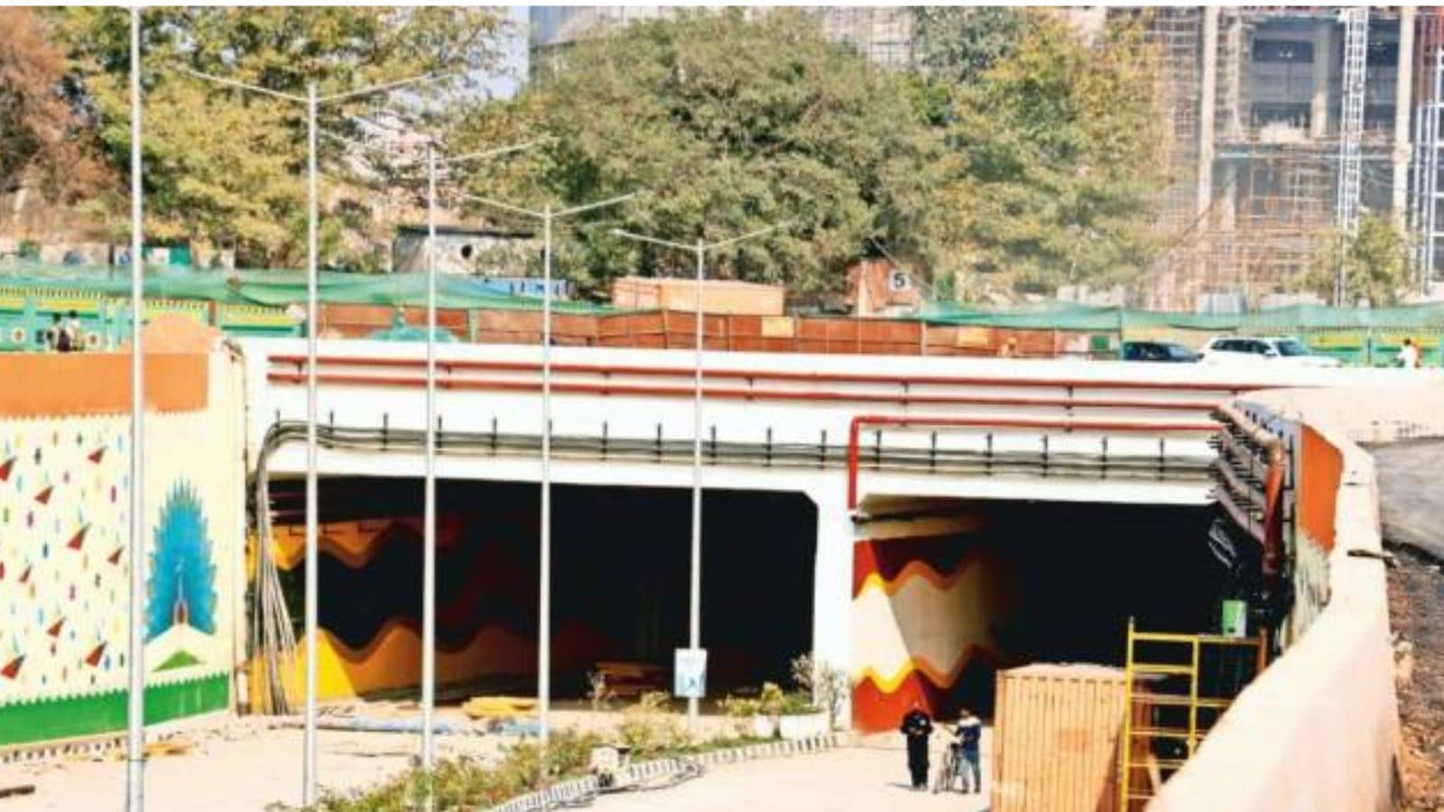 After 3-year delay, final underpass of Delhi’s Pragati Maidan corridor ...
