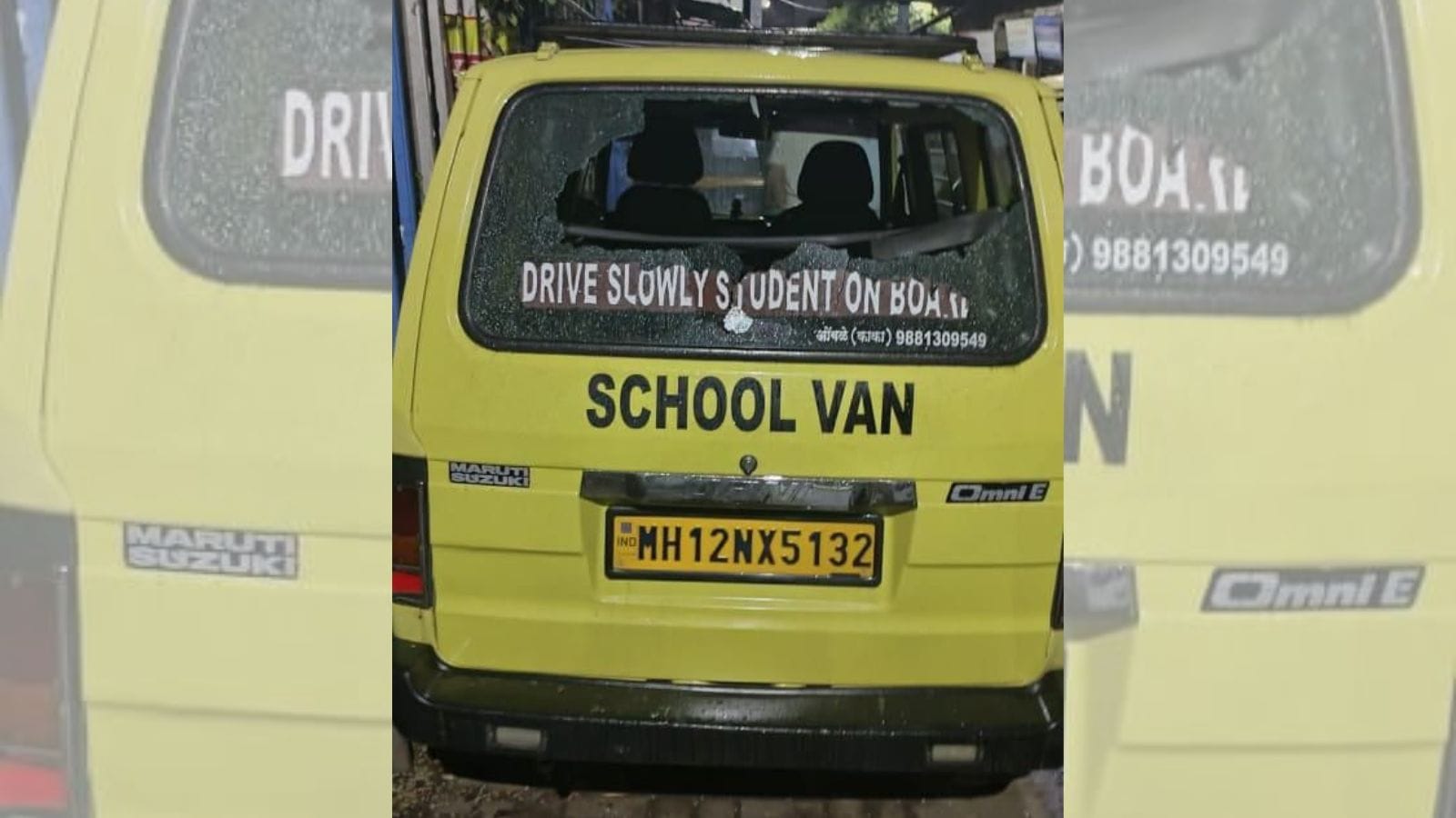 25 vehicles, including school vans, vandalised in Pune; police launch ...