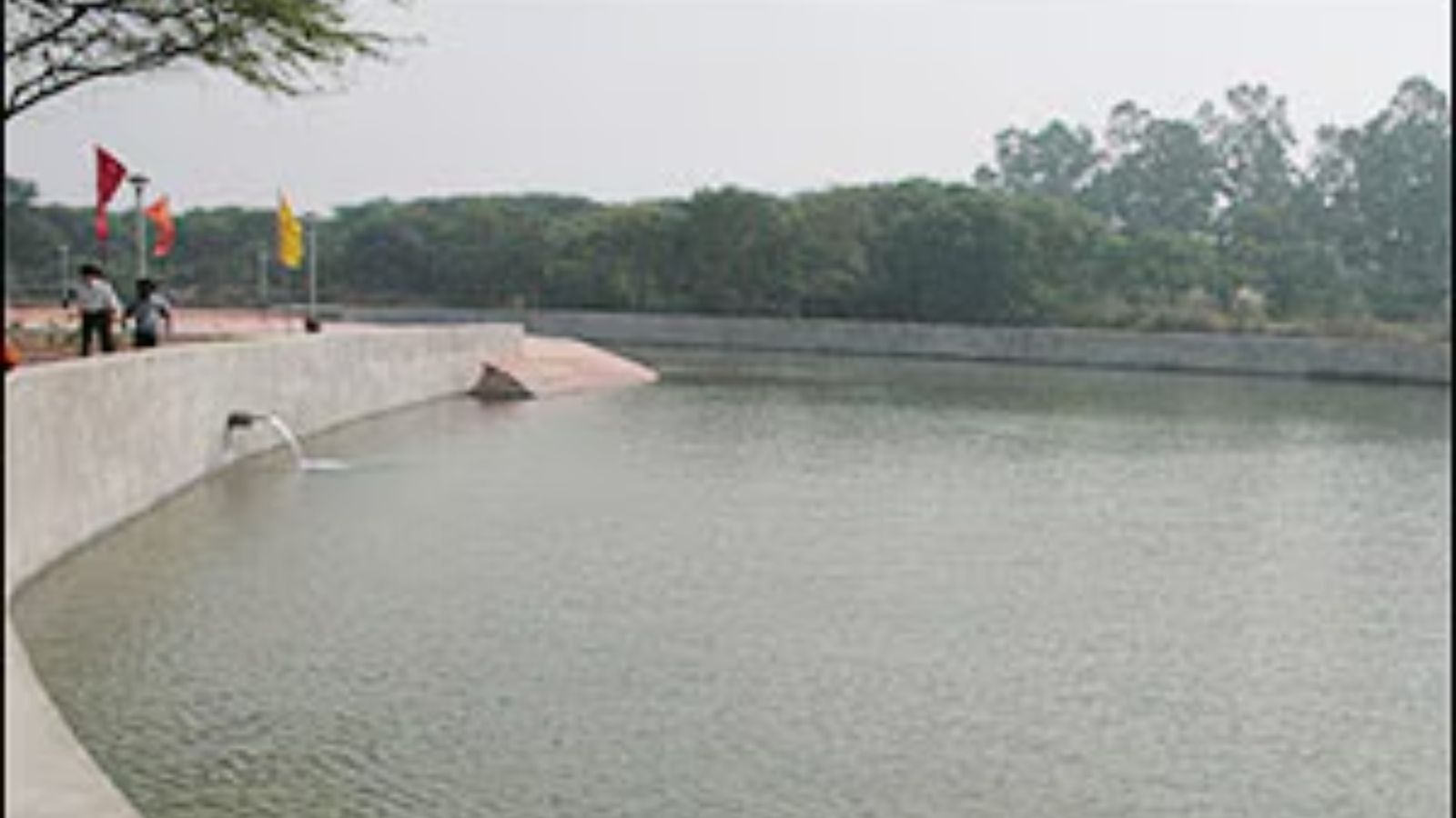 Sector 42 lake stands dry as poor design drains Chandigarh’s water ...