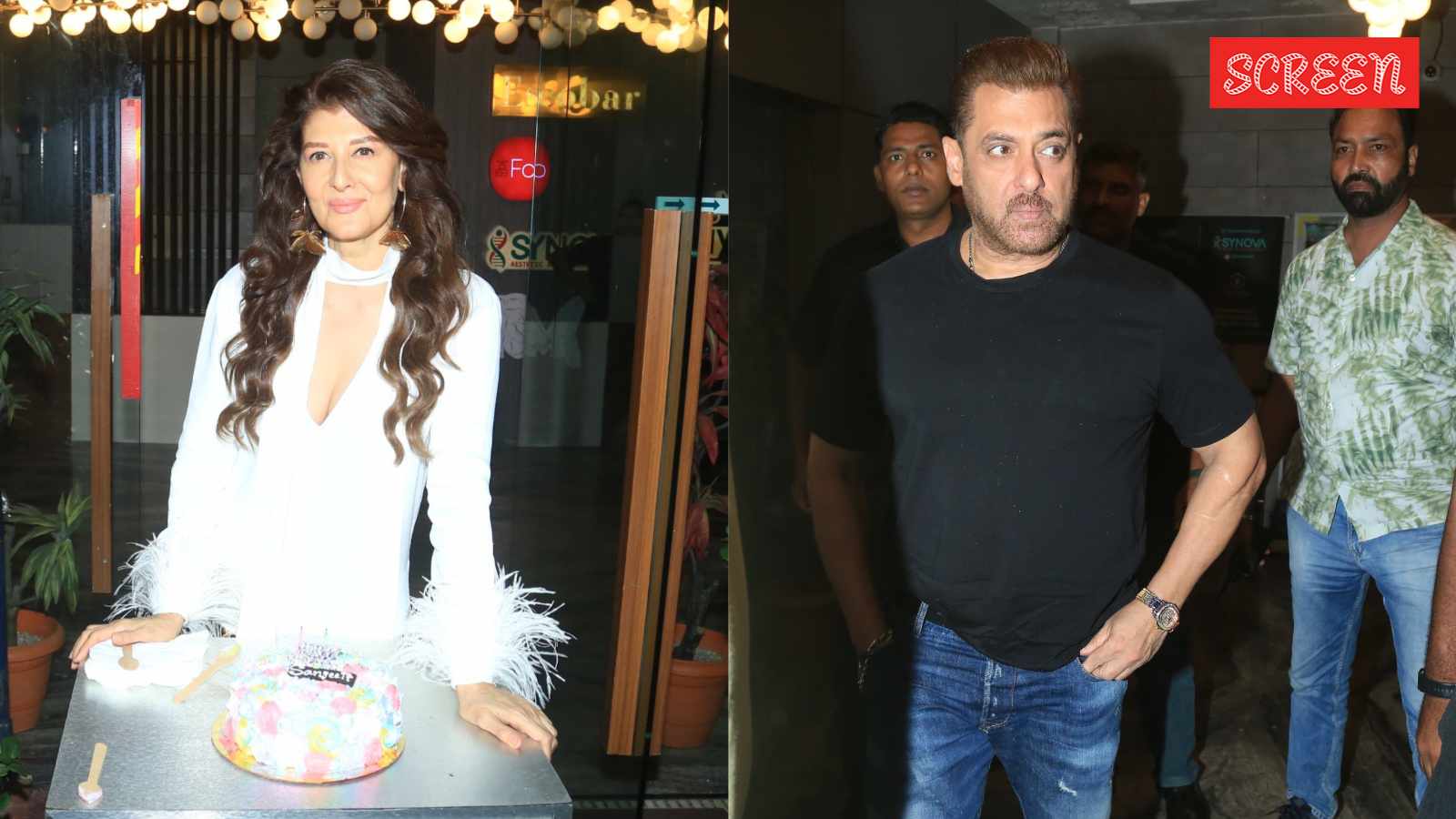 Salman Khan attends ex-girlfriend Sangeeta Bijlani’s birthday bash ...