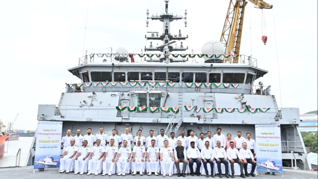 Indian Navy to commission first indigenous Diving Support Vessel Nistar ...
