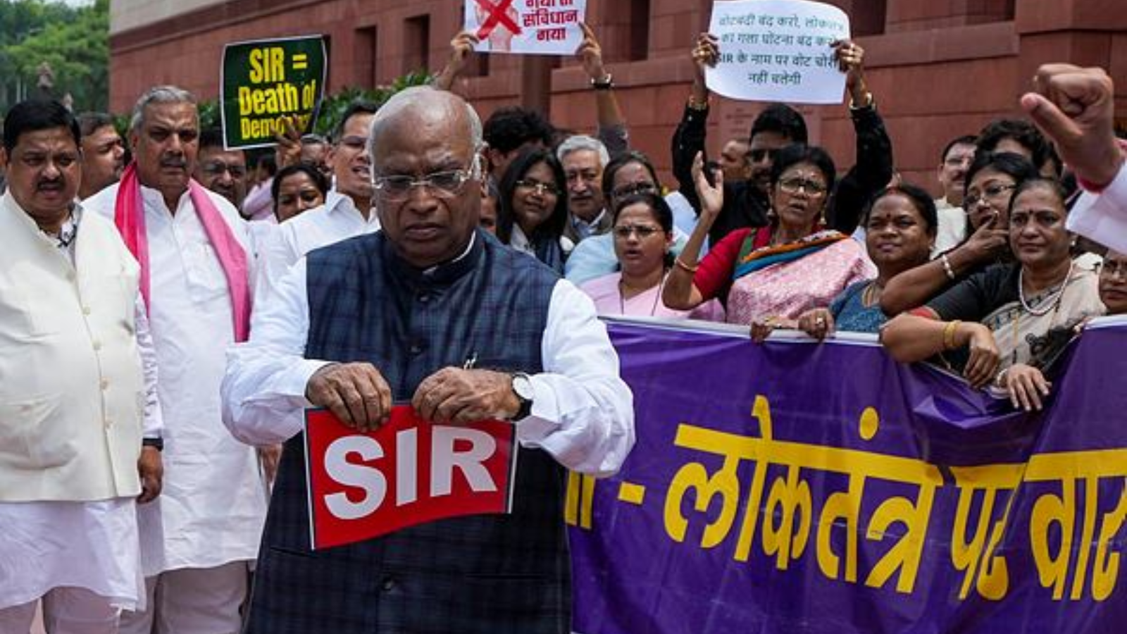 Rajya Sabha adjourned for the day amid Opposition ruckus, sloganeering over Bihar electoral roll ...